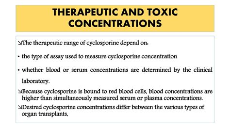 Ppt Cyclosporine Powerpoint Presentation Free Download Id437909