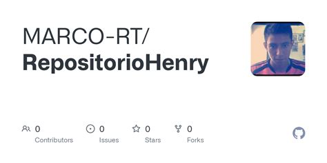 GitHub MARCO RT RepositorioHenry