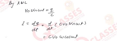 Class 12 Isc Physics Important Notes Chapter Alternating Current