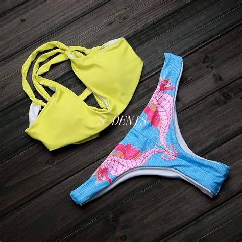 Buy 2017 Sexy Women Bikinis Thong Swimsuit Swimwear