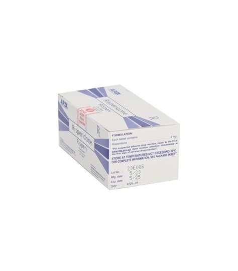 Rx Risperi Risperidone 2mg Fctablet