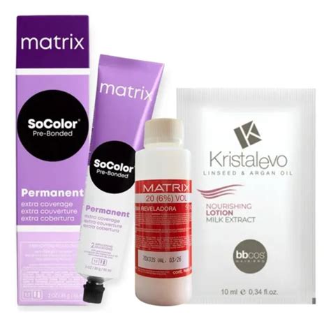Tintura Socolor Pre Bonded Matrix 90 Ml 506n Rubio Oscuro Natural Extra Cobertura Cuotas Sin