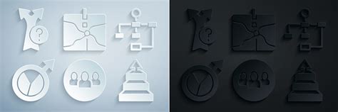 프로젝트 팀 기반 설정 계층 구조 기관차트 재무 성장 피라미드 인포그래픽 교차점 및 화살표 아이콘 벡터 3차원 형태에 대한 스톡 벡터 아트 및 기타 이미지 Istock