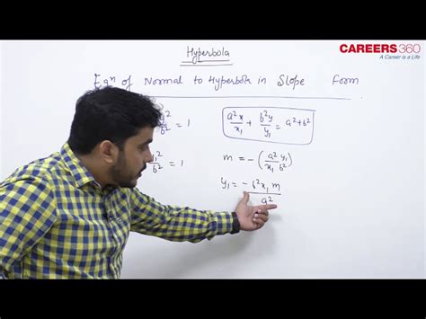 Equation Of Normal Of Hyperbola In Point Parametric Form Mcq