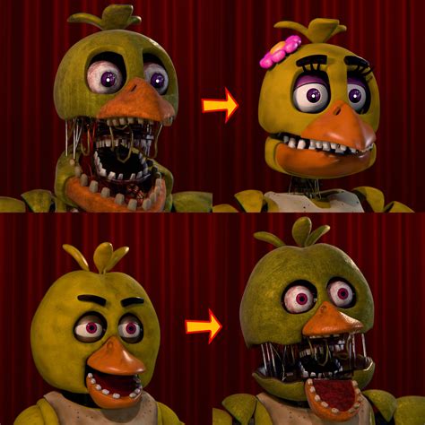 Withered Chica Render Fnaf Withered Chica Wallpaper Five Nights At