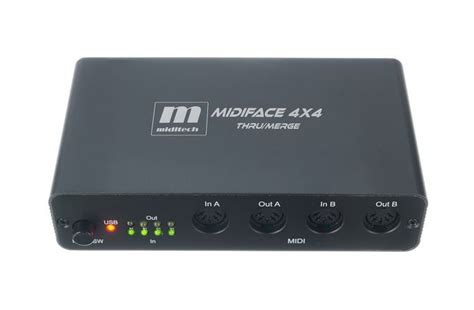 Miditech MIDI face 4x4 Thru Merge Interfață MIDI USB SoundCreation