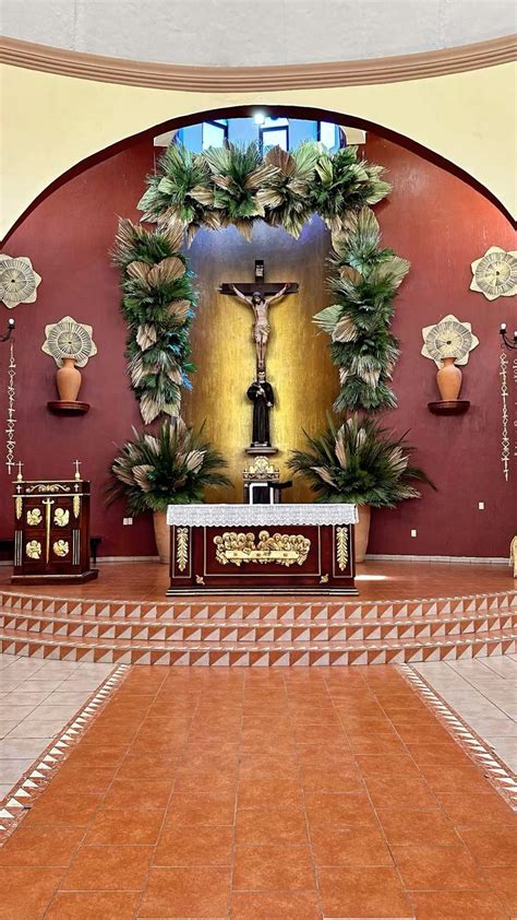 Altares Catolicos En Casa Decoración Del Altar Semana Santa San Gera