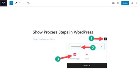 How To Show Process Steps In WordPress