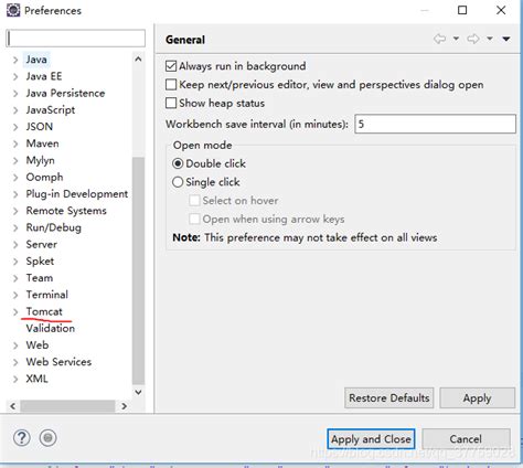 解决eclipse中preferences里没有tomcat选项的问题eclipse Preference 没有tomcat Csdn博客