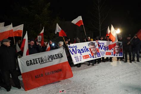 Przytuły Stare Znów manifestacje przed więzieniem w którym jest