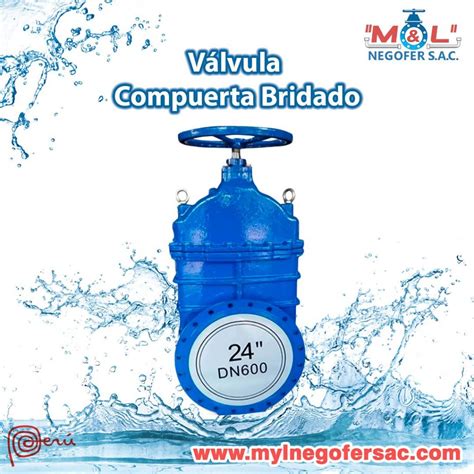 Válvula compuerta Bridado MYL Negofer sac
