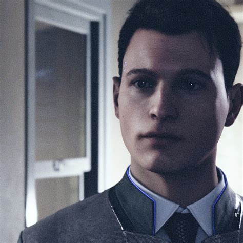 Detroit Become Human Connor Лицо Детройт Мужчины