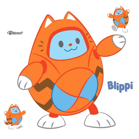 Tabbs Realbig Collection Official Blippi Reusable Vinyl Wall Dec