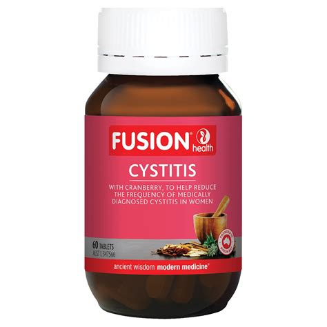 Fusion Health Cystitis 60 Tablets Healthylife