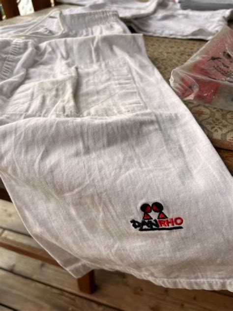 Kimono Za Judo Dan Rho Tip Tong II Dojo Line