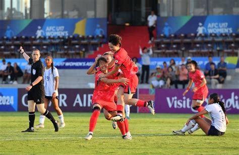 김은정호 U17 여자 축구 필리핀과 1 1 무승부u17 아시안컵 4강 진출 파이낸셜뉴스
