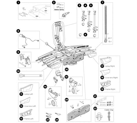 Thule 934 Easyfold Xt 3 Spare Parts Goode Leisure