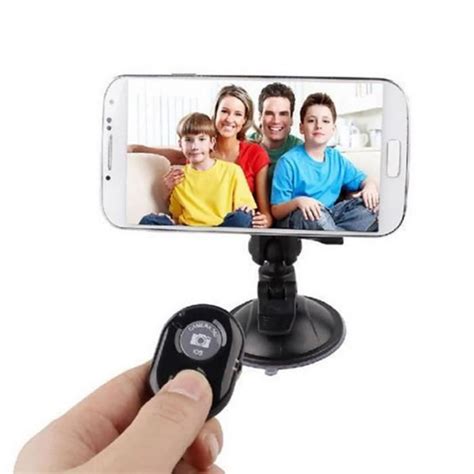 Bouton De Télécommande Sans Fil Compatible Bluetooth Retardateur De Caméra Déclencheur