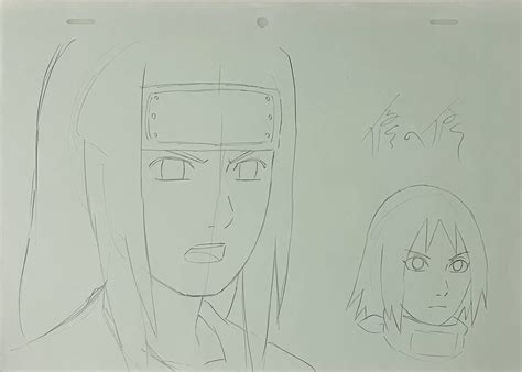 Yahoo オークション ナルト NARUTO ネジ 原画3枚セット