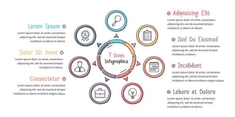 7 Step Circle Vector Art Icons And Graphics For Free Download