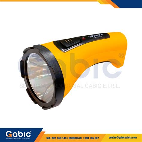 Linterna Recargable 5w Op 4251a Opalux Gabic Safety