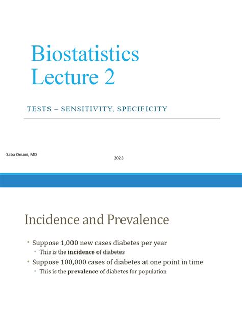Sens Spec Pdf Sensitivity And Specificity Public Health