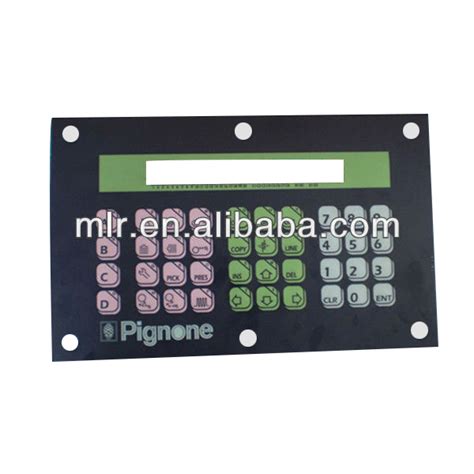 Membrane Button Digital Keyboard Membrane Switch And Panel High Quality Membrane Button Digital