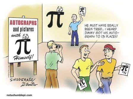 Pi Day Cartoon Math Humor Math Jokes Math Cartoons