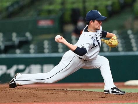 紅白戦に登板した与座（代表撮影） スポニチ Sponichi Annex 野球