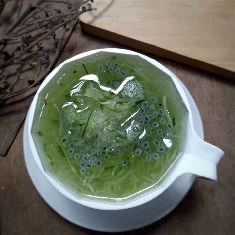 Resep Es Timun Selasih Jagomasakminggu9 Sederhana Rumahan Di Yummy App