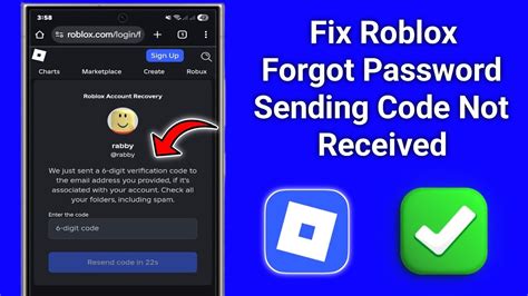 Roblox Password Reset Code Not Coming Fix Roblox Verification Code