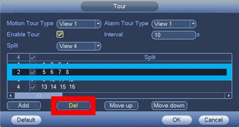 Set Up Tour And Auto Camera View Switching On Dahua DVR NVR SecurityCamCenter