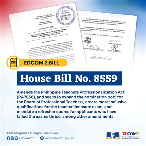Edcom 2 Bill Seeks To Expand Nominations For Teachers Board Require