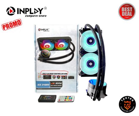 Inplay Cooler Ice 240ax Built In Argb Controller Hub Lazada Ph