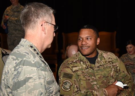 Usstratcom Commander Visits F E Warren F E Warren Air Force Base News