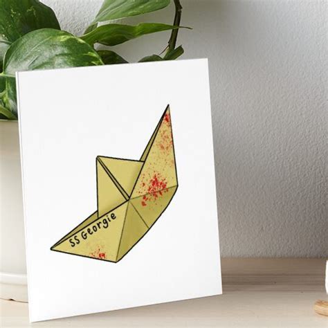 Ss Georgie Boat Art Board Print For Sale By Splendid Scribbles In