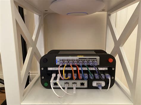 My Take On The Mini 3d Printed Unifi Rack Homelab