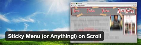 How To Create A Fixed Header On Scroll In Html And Wordpress Frontend