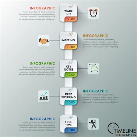 Premium Vector Modern Infographic Timeline