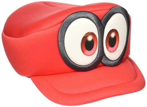 Nintendo Super Mario Odyssey Cappy Hat Cosplay Accessory Red In 2023