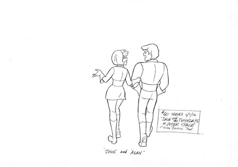 Josie And The Pussycats In Outer Space 1972 Part 1 Model Sheets