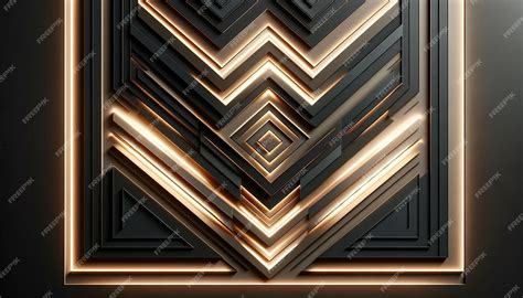 Premium Photo Modern Stylish Wallpaper Overlapping Dark Layers With
