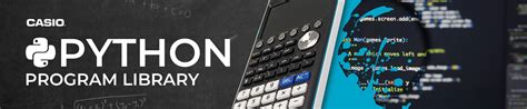 Python Programs CASIO