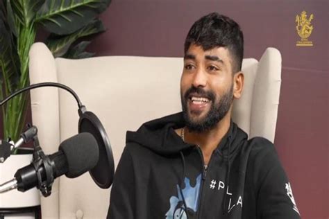 Cried In My Room In Australia After My Fathers Demise Mohammed Siraj