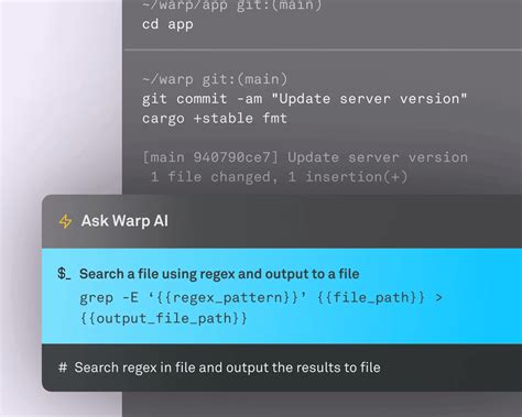 warp ai natural‑language coding agents