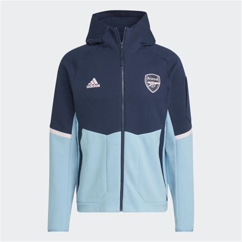 Adidas Arsenal Anthem Jacket Blue Adidas Australia