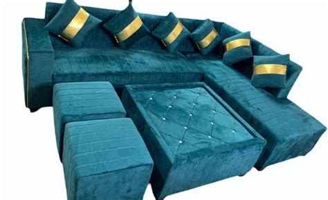 Modular Velvet Sofa Set Seating Capacity Seater At Rs Set In Ghaziabad