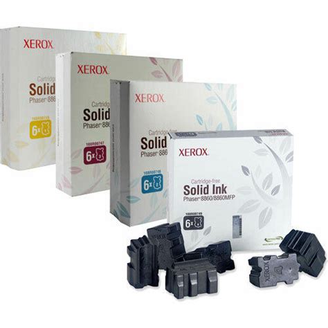 Xerox Phaser 8860mfp Ink Cartridge Set Ebay