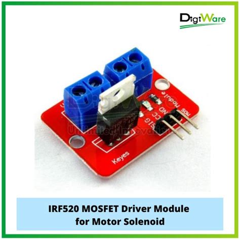 IRF MOSFET Driver Module For Motor Solenoid Digiware Store