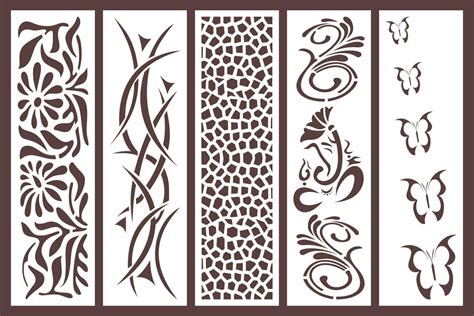 Mdf Board Cnc Router Mdf Laser Jali Cutting Design Vector Jali For